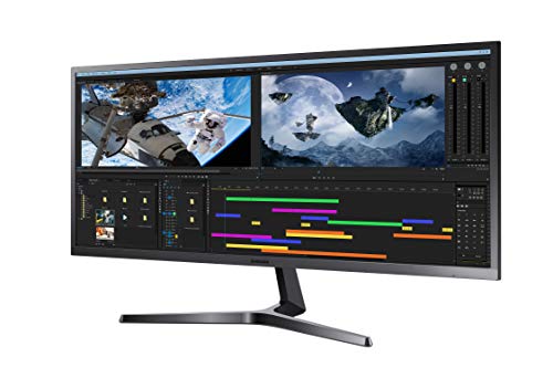 Samsung 34" Class Ultrawide Monitor with 21:9 Wide Screen, S34J552WQNXZA