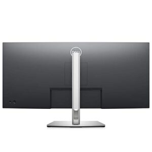 Dell 34 Inch Ultrawide , WQHD (Wide Quad High Definition), Curved USB-C Monitor (P3421W), 3440 x 1440 at 60Hz, 3800R Curvature, 1.07 Billion Colors, Adjustable, Black