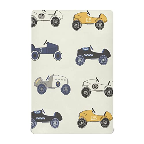 Vintage Race Cars Playard Sheets Fitted, Forest Crib Sheet, Baby Sheets