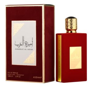 ameerat al arab unisex edp - eau de parfum 100ml(3.4 oz) | oriental, exotic, attractive | citrus, bergamot, white musk, aloe vera, jasmine, wood, musk and oud | by asdaaf