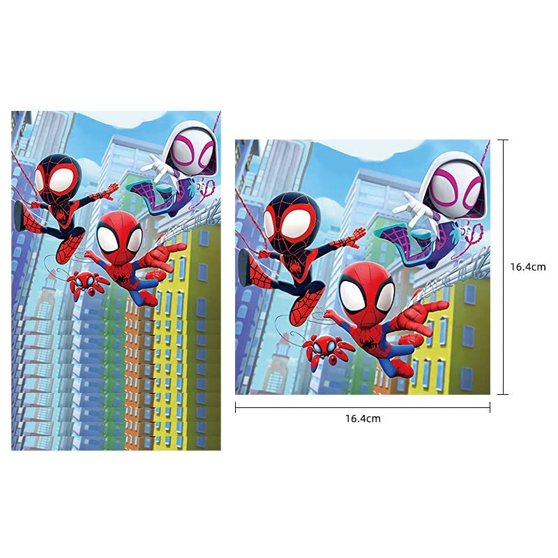 Spider Superhero Birthday Decorations Napkins 20pcs