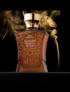 H HABIBI Honeyed Tobacco & Oud- Eau de Parfum For Men Long-Lasting Oud Cologne. Woody, Smokey, Sweet and Unique. Made with Rare Exotic Notes