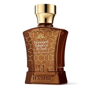 H HABIBI Honeyed Tobacco & Oud- Eau de Parfum For Men Long-Lasting Oud Cologne. Woody, Smokey, Sweet and Unique. Made with Rare Exotic Notes