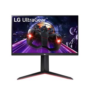 lg 24gn650-b ultragear gaming monitor 24” fhd (1920 x 1080) ips display, 144hz refresh rate, 1ms (gtg), amd freesync premium, tilt/height/pivot adjustable stand - black