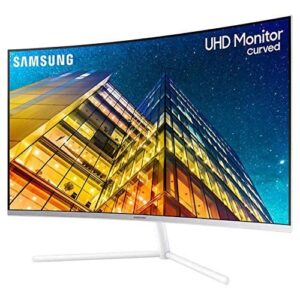 samsung 32" class 4k uhd curved monitor - lu32r591cwnxza (renewed)