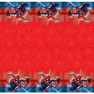 Unique Spider-Man Rectangular Plastic Table Cover | 54" x 84" | 1 Pc