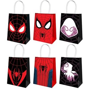 15 pcs birthday party bags for super hero birthday party decoration supplies goody bags for boys