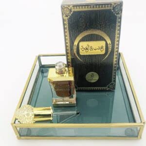 KHASHAB & OUD WHITE from ARABIYAT, Non Alcoholic Concentrated Perfume Oil or Attar for Unisex, 12 ml