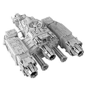 MOC-9803 Alien Commercial Spaceship Nostromo Spaceship Building Blocks,Small Particle Blocks MOC Set,Simulation Model,Compatible with L-e-g-o (9213PCS), 75 X 44 X 24.5cm