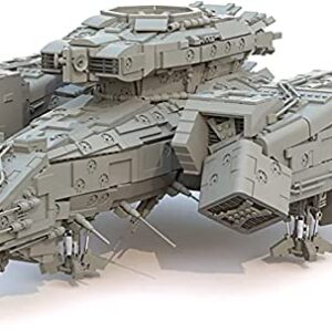 MOC-9803 Alien Commercial Spaceship Nostromo Spaceship Building Blocks,Small Particle Blocks MOC Set,Simulation Model,Compatible with L-e-g-o (9213PCS), 75 X 44 X 24.5cm