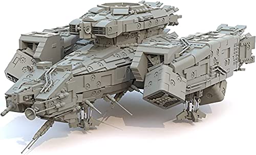 MOC-9803 Alien Commercial Spaceship Nostromo Spaceship Building Blocks,Small Particle Blocks MOC Set,Simulation Model,Compatible with L-e-g-o (9213PCS), 75 X 44 X 24.5cm