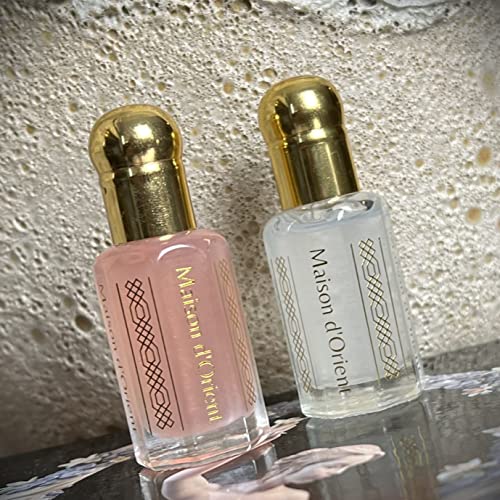 Maison d'Orient PINK MUSK (Pink Tahara) 12mL - Alcohol Free Arabian Body Oil Perfume with Glass Dapper