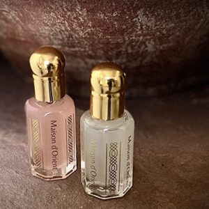 Maison d'Orient PINK MUSK (Pink Tahara) 12mL - Alcohol Free Arabian Body Oil Perfume with Glass Dapper