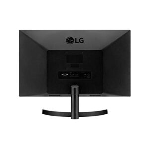 LG 24ML600M-B Monitor 24” FHD (1920 x 1080) IPS Display, 3-Side Borderless Design, Radeon FreeSync, Dual HDMI, OnScreen Control - Black