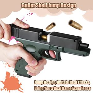 Shooting Game Toy for Kids, Soft Foam Bullet Blaster Toy, Pistol Toys Foam Blaster Soft Bullet for Educational Toys Pistol Model for 14+ Kids Gift