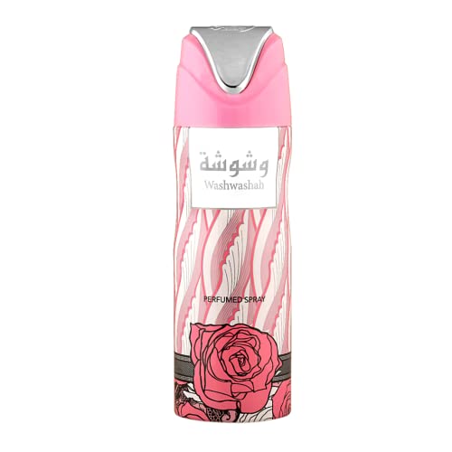 Lattafa Deodorant Perfumed Spray 200 ml/6.67 fl.oz | Oriental DEO with a Classic Combination of Oudh, Roses & Vanilla I Energizing Oud Fragrance I Classy Unisex Scent I Summer Deo Fresh, Citrus, Pepper I Vanilla, Jasmine, White Musk, Ambergris & Saffron I