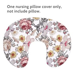 Floral Crib Sheet Car Seat Cover Pillow Covers