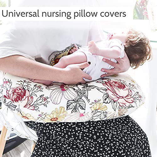 Floral Crib Sheet Car Seat Cover Pillow Covers