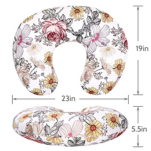 Floral Crib Sheet Car Seat Cover Pillow Covers