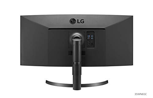 LG 35WN65C-B 35-inch-inch Curved UltraWide QHD HDR Monitor with FreeSync (Renewed)