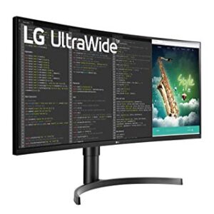 LG 35WN65C-B 35-inch-inch Curved UltraWide QHD HDR Monitor with FreeSync (Renewed)