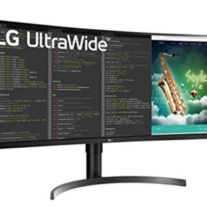 LG 35WN65C-B 35-inch-inch Curved UltraWide QHD HDR Monitor with FreeSync (Renewed)