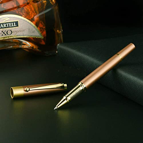 1314 Free Engraving pen Personalized custom pens Roller Ballpen, rose gold Ballpoint pen, Ball pen, Medium Refill Pen Black Ink, Custom Gifts for Men, Women, Classy Gift Box (rose gold Style 1)