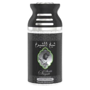 sheikh al shuyukh deodorant - 250ml (8.4 oz ) i sheikh al shuyukh, 3 pack | oriental deo with a classic combination of oudh, roses & vanilla i energizing oud fragrance i classy unisex scent i summer deo fresh, citrus, pepper i vanilla, jasmine, white musk