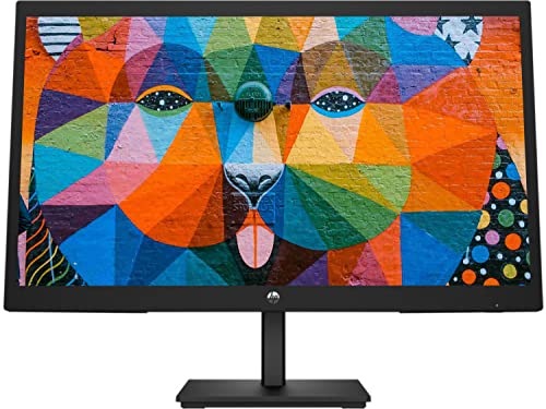 HP 2023 Newest Monitor, 21.45 Inch FHD IPS, 1920 x 1080 at 75Hz Refresh Rate, AMD Adaptive Sync, Response Times 5 ms, Contrast Ratio 3000:1, HDMI and VGA inputs, Black