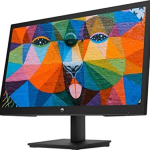 HP 2023 Newest Monitor, 21.45 Inch FHD IPS, 1920 x 1080 at 75Hz Refresh Rate, AMD Adaptive Sync, Response Times 5 ms, Contrast Ratio 3000:1, HDMI and VGA inputs, Black