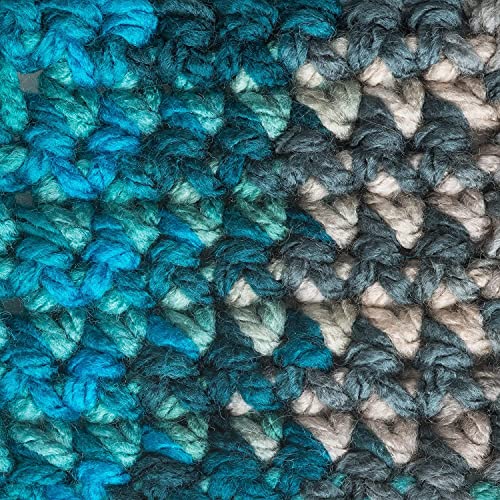 Bernat Softee Chunky Deep Waters Yarn - 3 Pack of 80g/2.8oz - Acrylic - 6 Super Bulky - 77 Yards - Knitting/Crochet