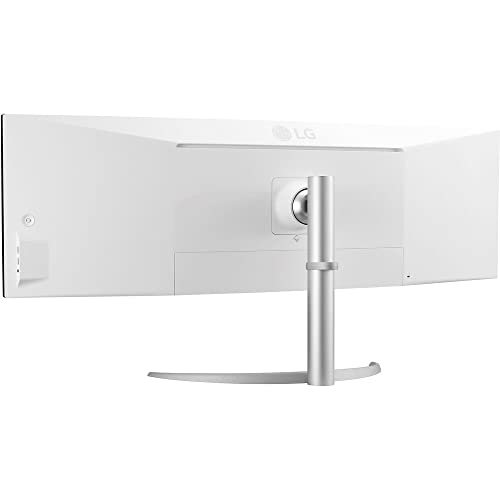 LG 49WQ95C-W 49" (5120x1440) 144Hz 5ms Curved LED FreeSync Monitor, White (Renewed)