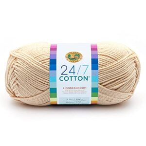 (1 Skein) 24/7 Cotton® Yarn, Ecru