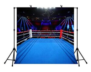 lylycty 6x6ft boxing birthday party photography backdrop boxing arena sport themed background for children boy portrait birthday party decor photo booth studio props bjzyly252