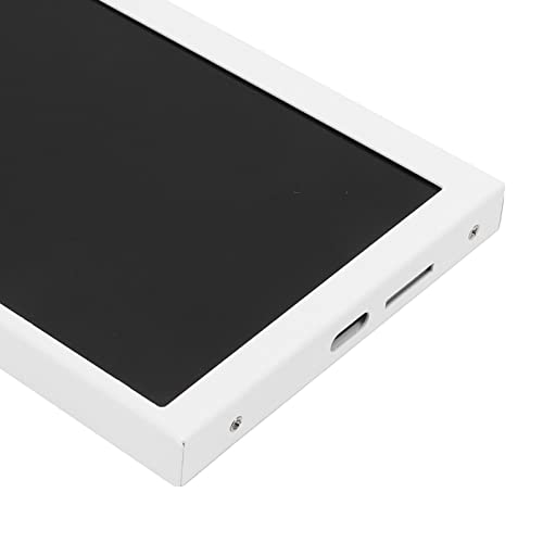 Fdit Computer CPU GPU RAM HDD Monitor, 360 Degree Rotation Protective USB Display Clear IPS Type C Secondary Screen for PC (White)