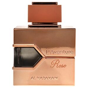 Al Haramain L'aventure Rose for Women Eau de Parfum Spray, 3.4 Ounce