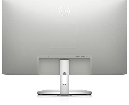 Dell S2721H 27 inchs Monitor, Silver - 27" IPS LED FHD 1920 x 1080 at 75 Hz, 16:9, 300 cd/m², AMD FreeSync, HDMI, Built in Speakers, VESA Certified