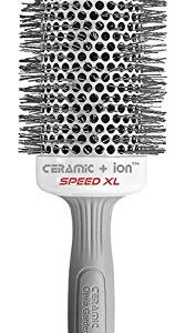 Olivia Garden Ceramic + Ion Speed XL Hair Brush, CIXL-55, 2 1/8"