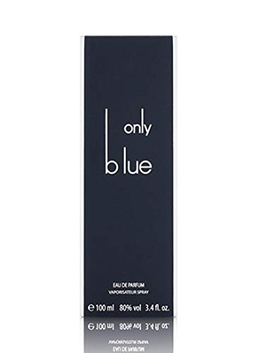 Only Blue EDP- 100 ML (3.4 oz) Men and Women |Fragrance Features Top Notes of Green Apples and a Base Note of a Layer of Tunaka to be more elegance| Everyday Wear |Luxurious Scent| by Arabian Oud