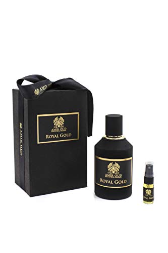 Royal Gold, by Amir Oud Fragrance, unisex parfum spray, fragrance parfum, long lasting parfum, 100 ml (3.4 fl.oz) Extrait de Parfum