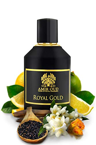 Royal Gold, by Amir Oud Fragrance, unisex parfum spray, fragrance parfum, long lasting parfum, 100 ml (3.4 fl.oz) Extrait de Parfum