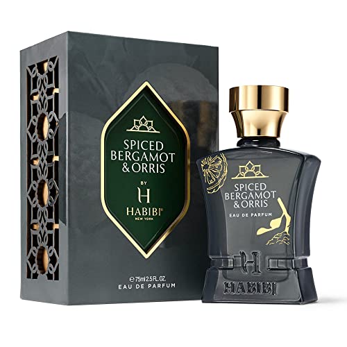 H HABIBI Spiced Bergamot & Orris Find Your Signature Scent with this Luxury Mens EDP - Eau de Parfum Fragrance - Unique & Long-Lasting Cologne for Men Made with Rare Exotic Notes