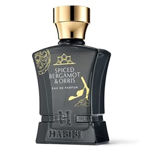 H HABIBI Spiced Bergamot & Orris Find Your Signature Scent with this Luxury Mens EDP - Eau de Parfum Fragrance - Unique & Long-Lasting Cologne for Men Made with Rare Exotic Notes