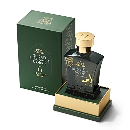 H HABIBI Spiced Bergamot & Orris Find Your Signature Scent with this Luxury Mens EDP - Eau de Parfum Fragrance - Unique & Long-Lasting Cologne for Men Made with Rare Exotic Notes