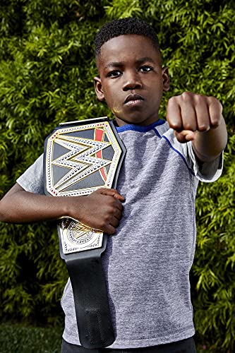 WWE Championship Role Play Title Belt with Adjustable Strap for Kids [Amazon Exclusive]