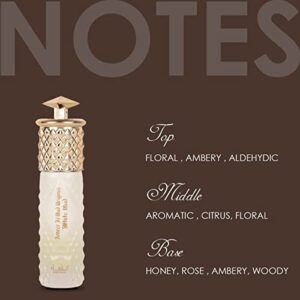 Manasik Ameer Al Oud Original White Oud ALCOHOL FREE Premium Attar, Fresh and Soothing Fragrance, Long Lasting Smell, Natural Roll on Itra Scent For Everyday, Ideal For Men & Women, 6ml