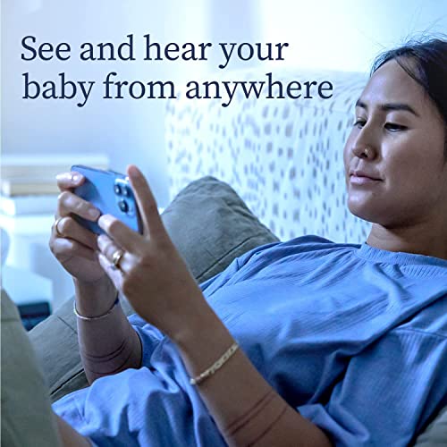 Owlet Dream Duo Smart Baby Monitor - Video Baby Monitor with HD Camera & Dream Sock: Only Baby Monitor to Track Heart Rate & Average Oxygen as Sleep Quality Indicators - Mint