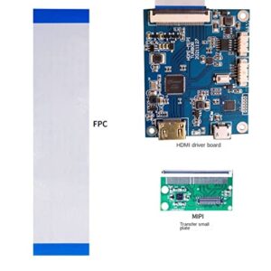 MEIFA 8.8 Inch Strip LCD Screen 1920X480 HSD088IPW1 -Compatible Driver Board Second Monitor Aida64 Sub Display