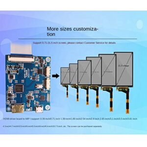 MEIFA 8.8 Inch Strip LCD Screen 1920X480 HSD088IPW1 -Compatible Driver Board Second Monitor Aida64 Sub Display