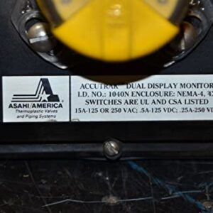 Asahi BP79M2PSNST Air-Spring Actuator w/Westlock Accutrak Dual Display Monitor